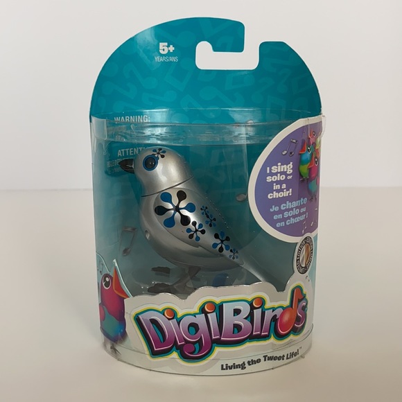 DigiBirds | Toys | Digibirds Silver Limited Edition Singing Bird | Poshmark
